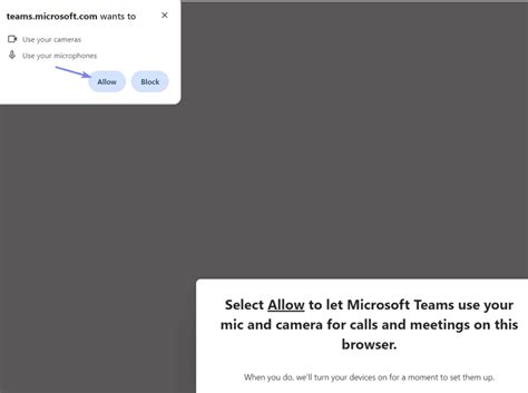 Click On Allow
