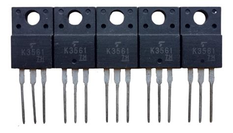 K3561 - 2sk3561 - Sk3561 Transistor Mosfet 500v 8a (5 Peças ...