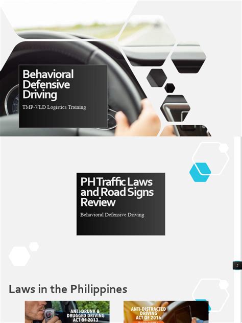 2 Behavioral Defensive Driving Pdf Driving Traffic Collision