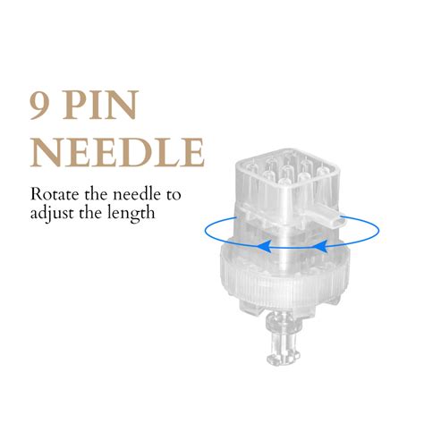 9 Pin Screw Multi Needle Injector Multi Needles Multi Needle