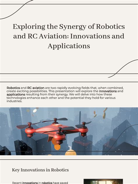 Slidesgo Exploring The Synergy Of Robotics And Rc Aviation Innovations And Applications