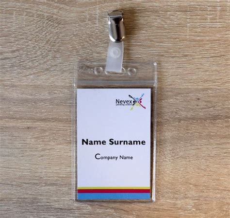 Name Badges Central London Nevex Printing Centre