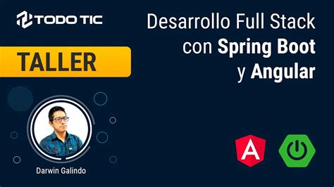 Desarrollo Full Stack Con Spring Boot Y Angular YouTube
