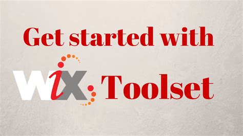 Create A MSI Setup Package For C With WiX Toolset YouTube