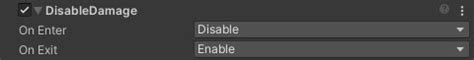 DisableDamage MotionGraphBehaviour NeoFPS Scripting Reference