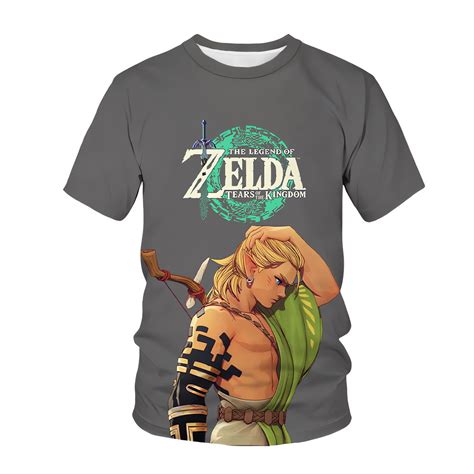 Zelda Totk Adventure Hunter T Shirt Zelda Shop