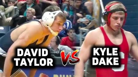 Kyle Dake Vs David Taylor Kadimagomedovs Metzger And Hip In Counters Vs