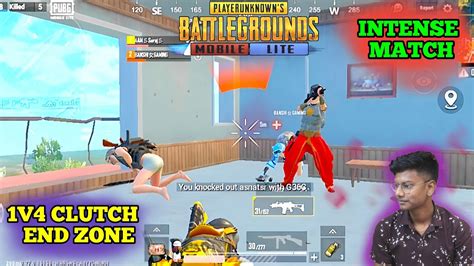 Will I Be Able To Clutch My 1 Vs 4 Pubg Mobile Lite End Zone