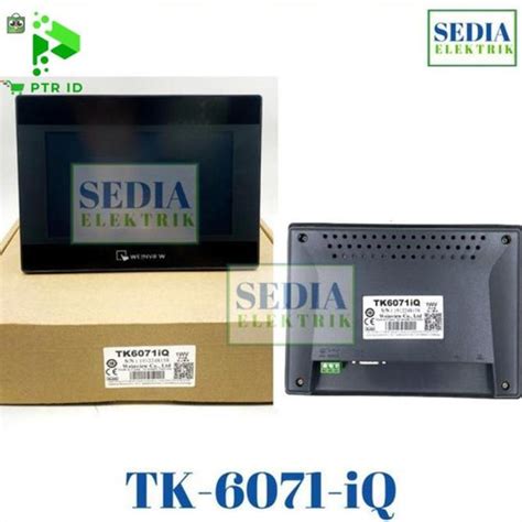 Jual Ptr Weinview Weintek Hmi Tk6071iq Tk6071 Iq Plc Touch Screen Control Kab Tangerang