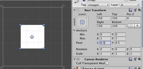 UnityのRectTransform使い方とスクリプト ゲームの作り方