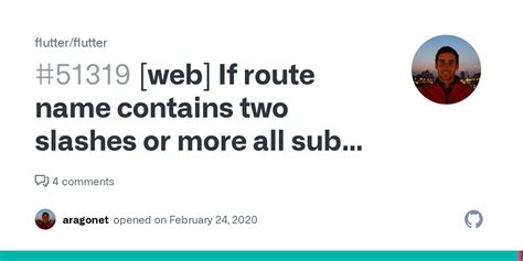 Web If Route Name Contains Two Slashes Or More All Sub Path Should Exists If Not An Error Will