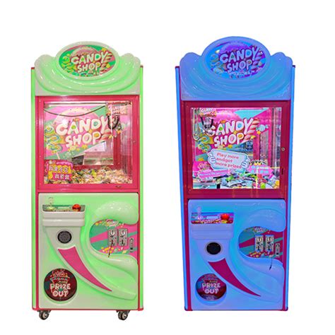 Arcade Candy Claw Crane Machine Candy Shop With Push Plate Claw Machine Factory