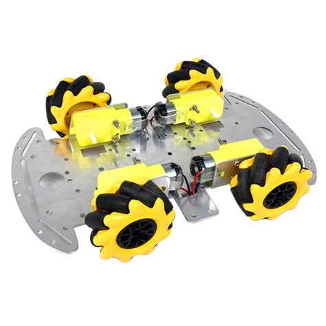 4WD Robot Smart Car Chassis Kits With TT Motor SNC380 For DIY Education