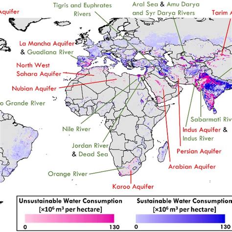Pdf Global Unsustainable Virtual Water Flows In Agricultural Trade