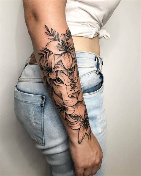 Forearm Tattoos For Women Half Sleeve Tattoos For Wom