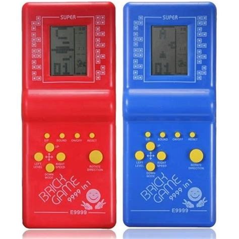 Console De Jeu Tetris Retro Old School Brick Game Cdiscount Jeux Vidéo