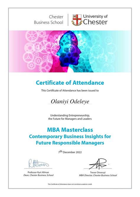 Olaniyi Odeleye Mba On Linkedin Chesterbusinessschool Uoc Mba