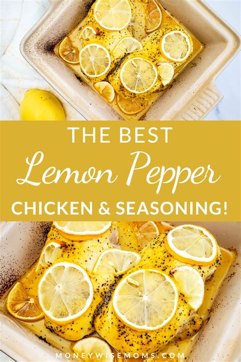 Recipe For Lemon Pepper Chicken Moneywise Moms