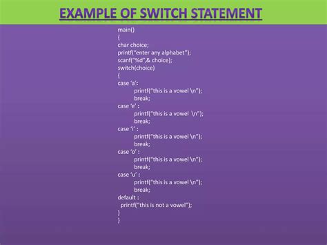 Control Structures In C Pptx