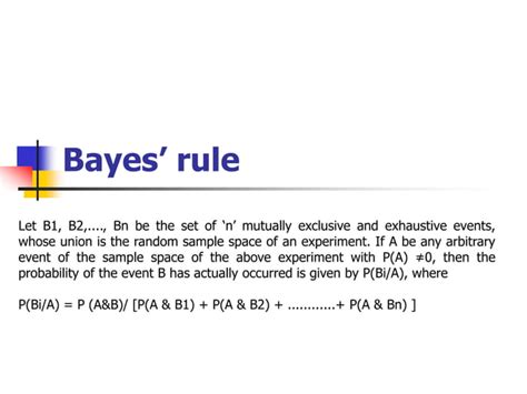 Understanding The Conditional Probability PPT