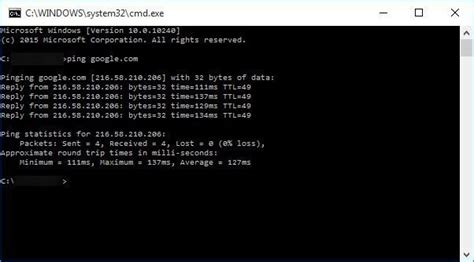 شرح الأمر Ping و استخداماته في المجالات المختلفة إستشارات برمجية وتقنية