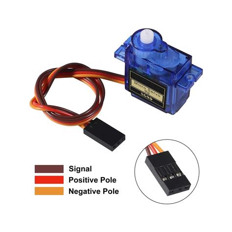 Sg90 Servo Motor 9g Minimicro Servo Motor 360 Degrees Rees52