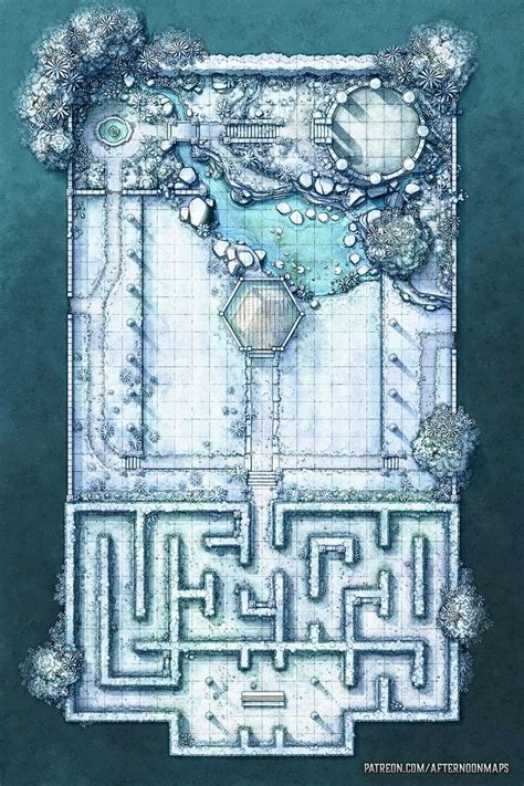 Secret Garden Battle Map Launch Afternoon Maps On Patreon Artofit