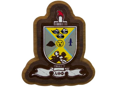 Lambda Theta Phi Decal Background Fraternity Crest