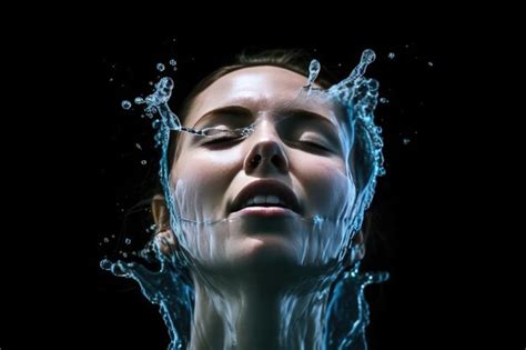 Premium Ai Image Near Drowning Experience