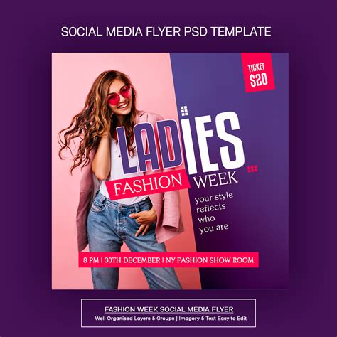 Fashion Show Flyer Template Free