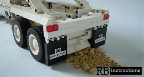 Lego Moc 14423 Belly Dump Trailer For 42054 Mack Anthem Technic
