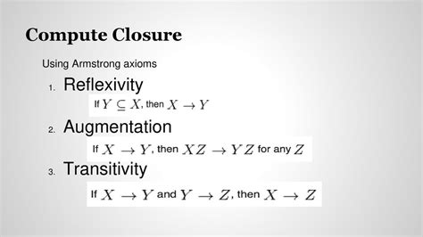 CS4221 Project Relational Database Schema Using Bernsteins Algorithm