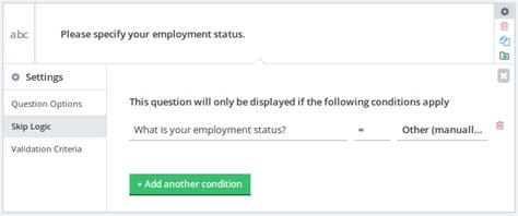 user specified “other” responses for multiple choice questions