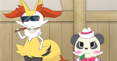 Pokémon Braixen Pancham 衣装を交換してみた Pixiv