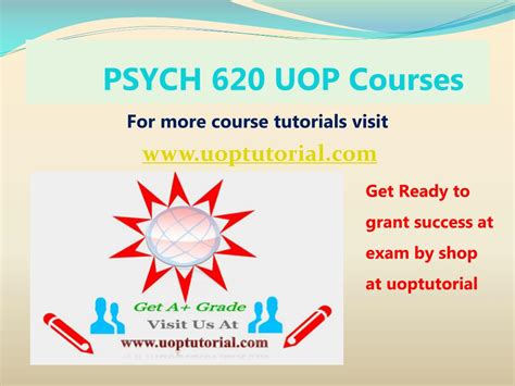 PPT PSYCH UOP Tutorial Course Uoptutorial PowerPoint Presentation ID