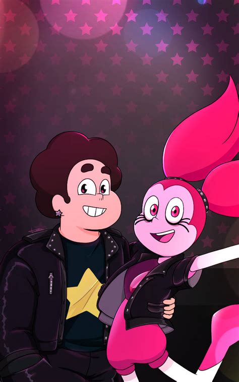 Steven And Spinel Fanart By Natuski On Deviantart