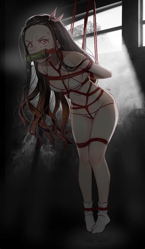 Rule 34 1girls Arms Tied Behind Back Bit Gag Black Hair Bondage Bra