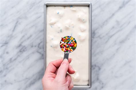 No Churn Birthday Cake Ice Cream Amandas Cookin Ice Cream