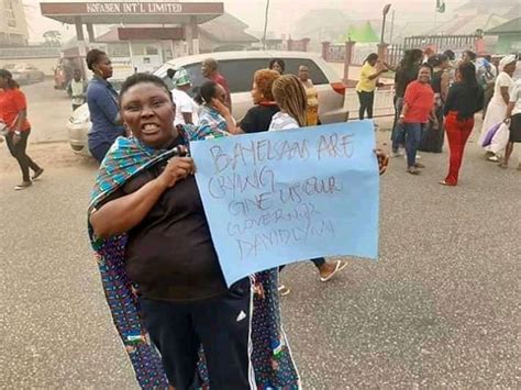 Bayelsa Protest Against Supreme Court Ruling Apc Supporters Set