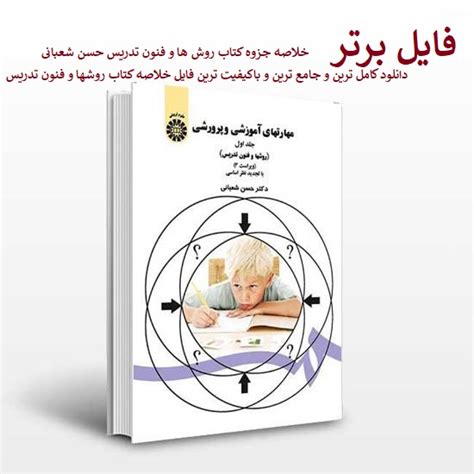 دانلود فایل کامل ترین خلاصه کتاب روشها و فنون تدریس دکترحسن شعبانی Pdf