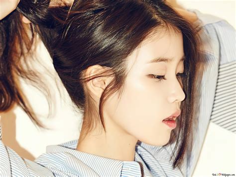 Gorgeous Korean Model Iu Lee Ji Eun 4k Wallpaper Download