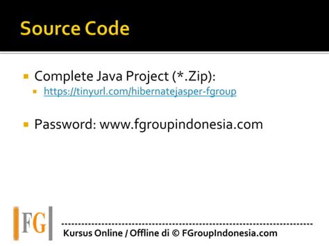 Modul Kelas Programming Java Hibernate Jasperreport Pptx