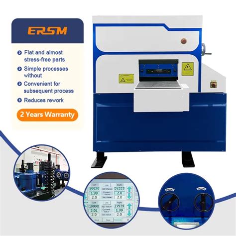 Reversible Leveling Rollers Balancing Plate Internal Stress Metal Plate Leveling Machine