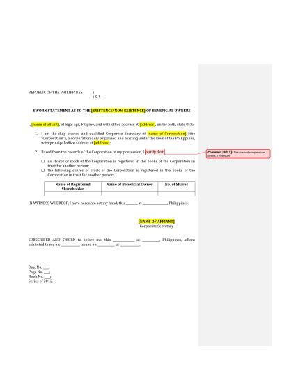 94 Sworn Statement Example For Immigration Page 4 Free To Edit Download Print CocoDoc