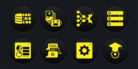 Set Computer Api Interface Server Data Chat Bot Neural Network Artificial Intelligence Robot