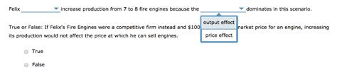 Solved 3 The Components Of Marginal Revenue Felix S Fire Chegg