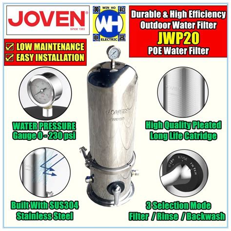 Genuine Joven Jwp20 Jwp 20 High Quality Durable And High Efficiency Sus304 Stainless Steel