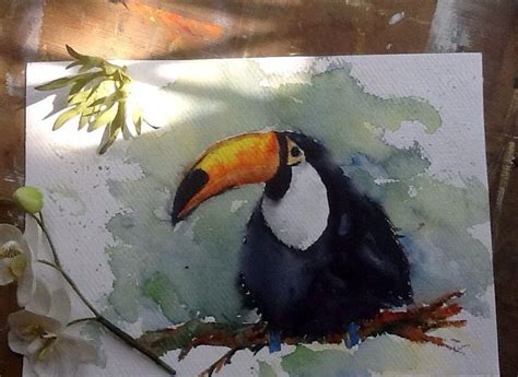 Toucan On A Branch