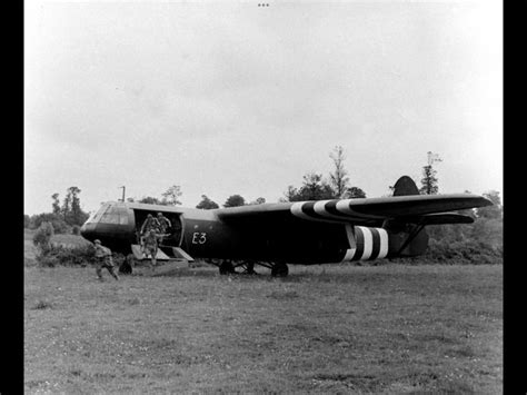 Ww2 Military Aircraft On Grass Field