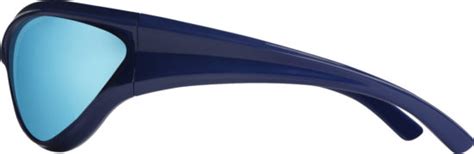 Balenciaga Blue Round Dynamo Sunglasses Bb0317s Inc Style